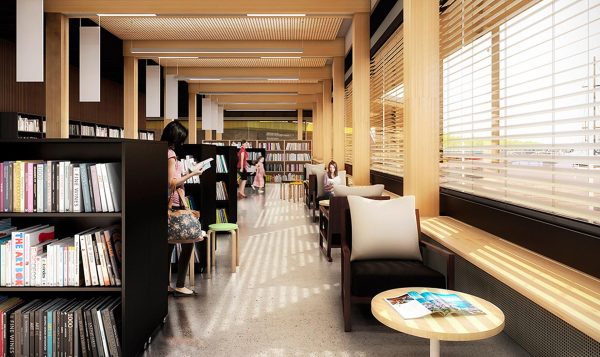 Library at the Dock, Melbourne | Vertilux